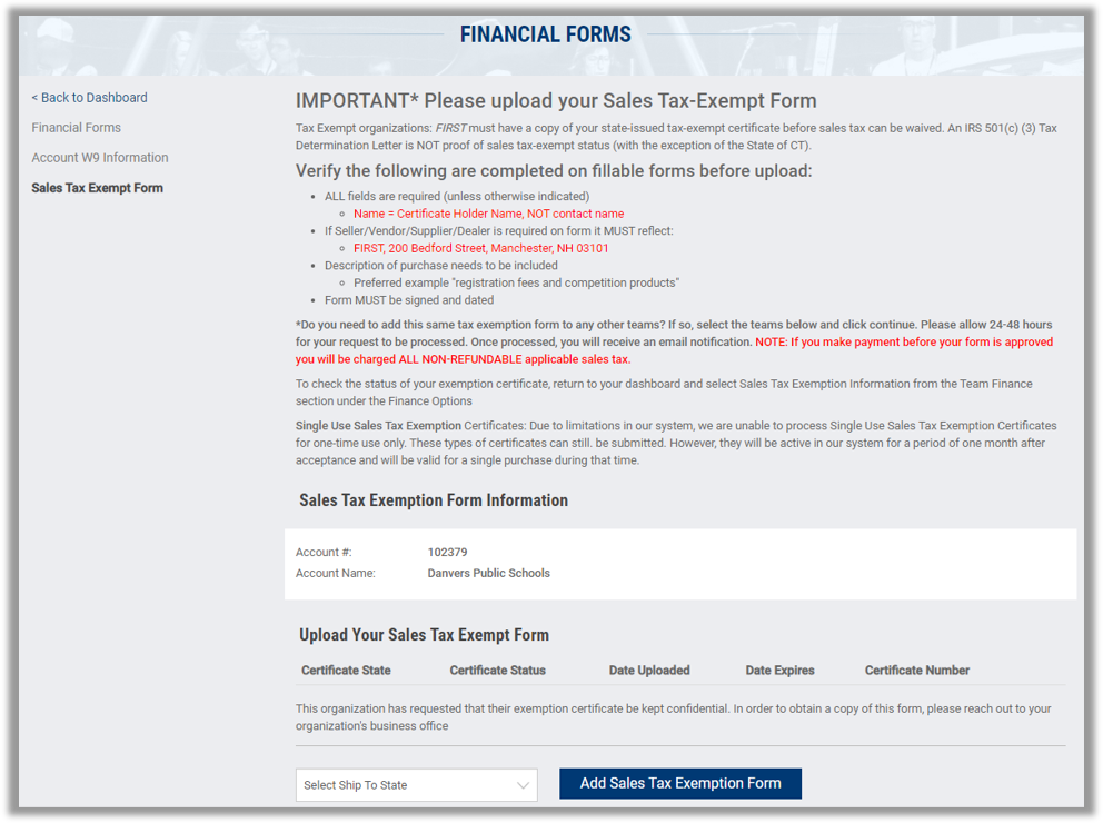 Class Pack - Registration