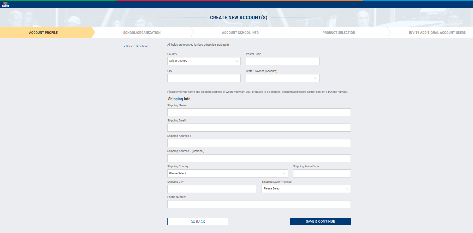 Class Pack - Registration